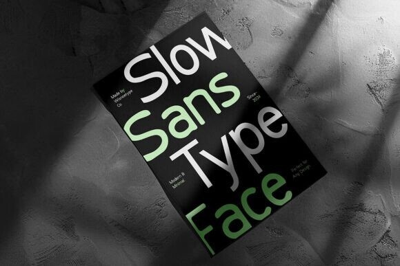 Slow Sans Font - Free Font