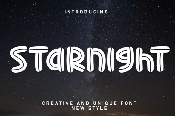 Starnight Font - Free Font
