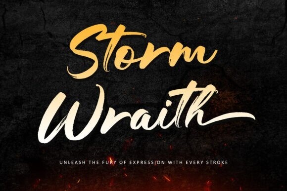 Storm Wraith Font - Free Font