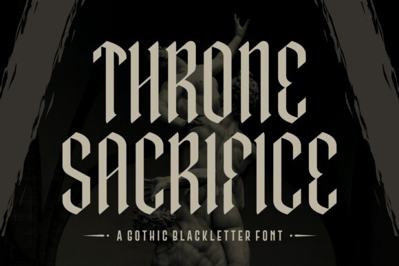 Throne Sacrifice Font - Free Font