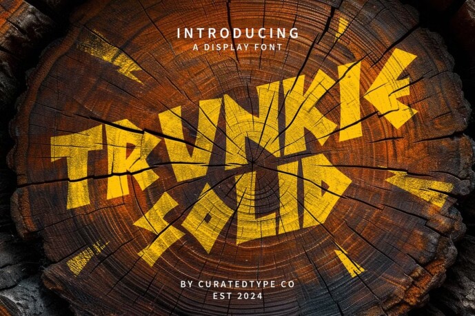 Trunkie Solid Font - Free Font