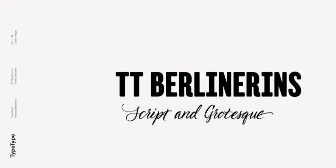 TT Berlinerins Font Duo - Free Font
