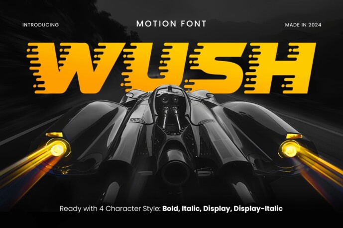Wush Font - Free Font