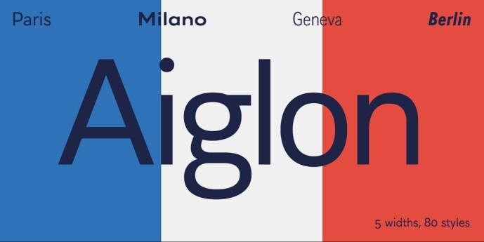 Aiglon Font Family - Free Font