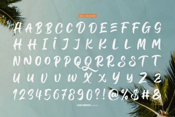 Aloha Sumericon Font - Free Font