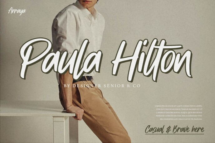 Arraya Font - Free Font