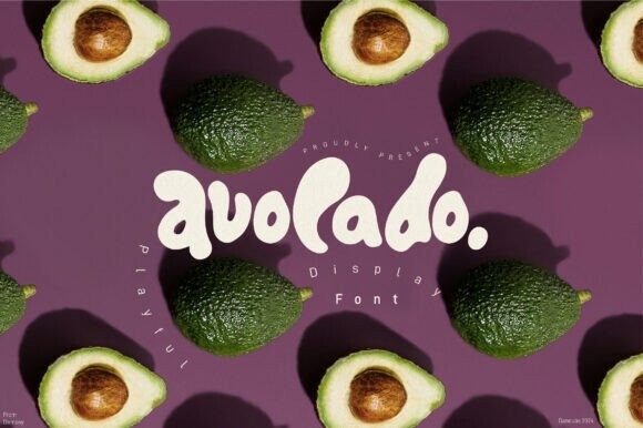 Avocado Display Font - Free Font