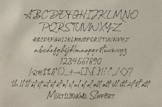 Ballpoint Signature Font - Free Font