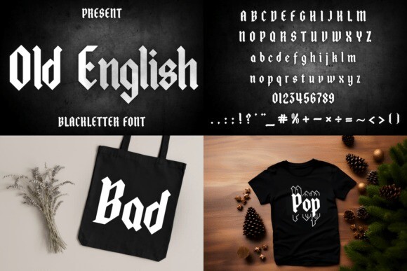 Blackletter Bundle Font - Free Font