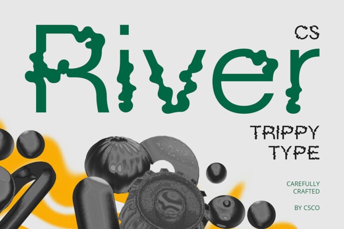 Cs River Font - Free Font
