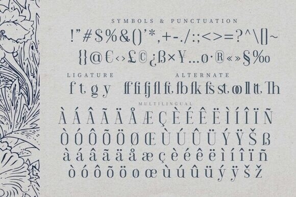 El Noire Font - Free Font