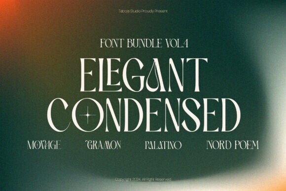Elegant Condensed Font - Free Font