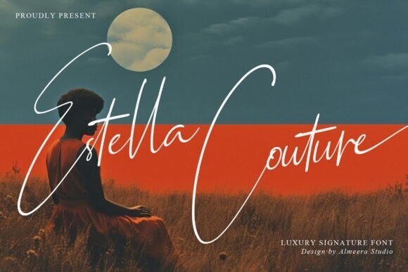 Estella Couture Font - Free Font