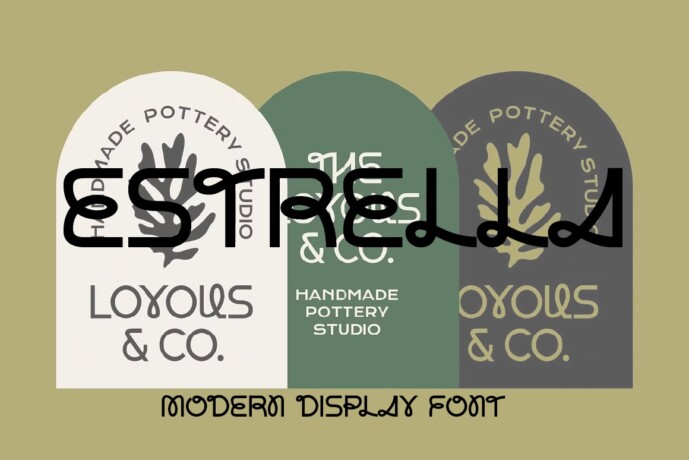 Estrella Display Font - Free Font