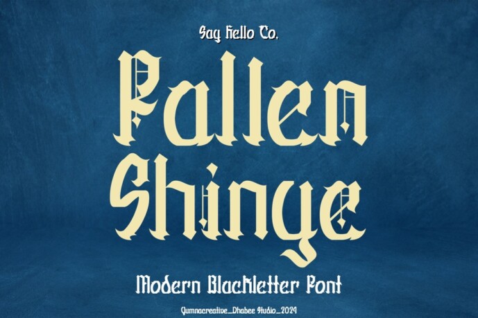 Fallen Shinye Font - Free Font