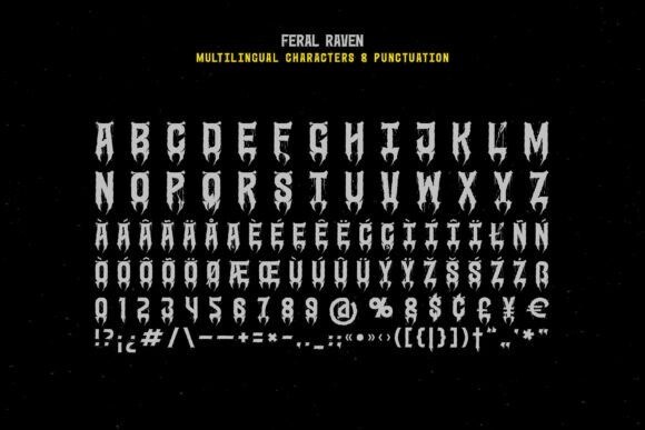 Feral Raven Font - Free Font