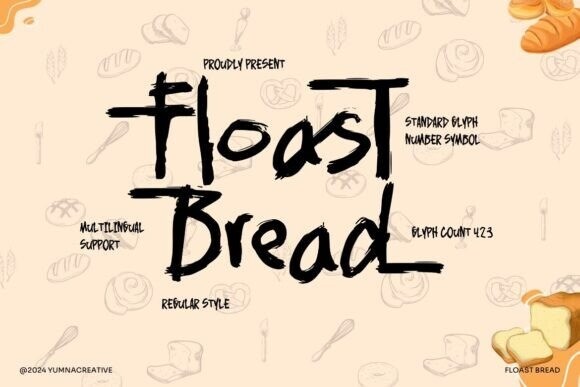 Floast Bread Font - Free Font