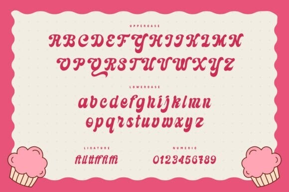 Fluffy Muffins Font - Free Font