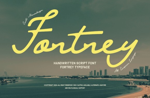 Fortrey Font - Free Font