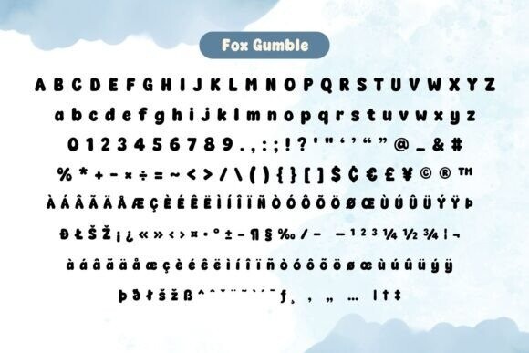 Fox Gumble Font - Free Font