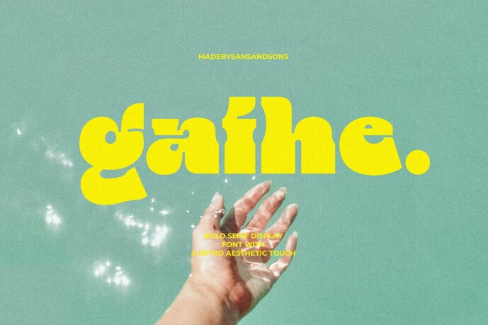 Gathe Font - Free Font