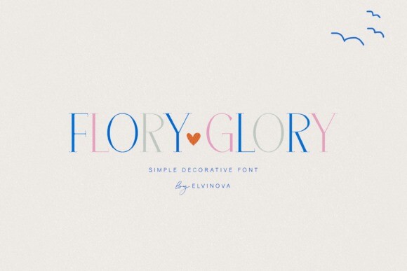 Glory Flory Font - Free Font