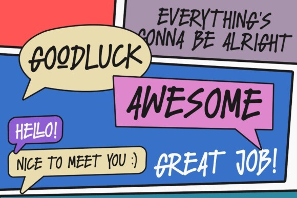 Grain Comic Font - Free Font