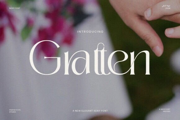 Gratten Serif Font - Free Font