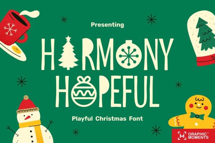 Harmony Hopeful Font - Free Font