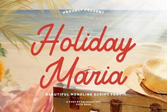Holiday Maria Font - Free Font