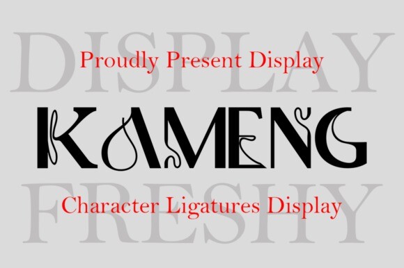 Kameng Font - Free Font