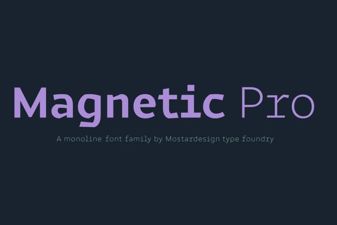 Magnetic Pro Font Family - Free Font