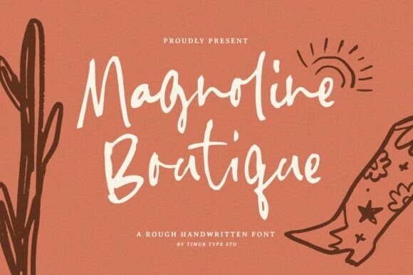 Magnoline Boutique Font - Free Font
