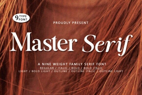 Master Serif Font Family - Free Font