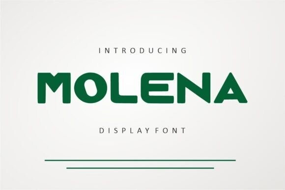 Molena Font - Free Font