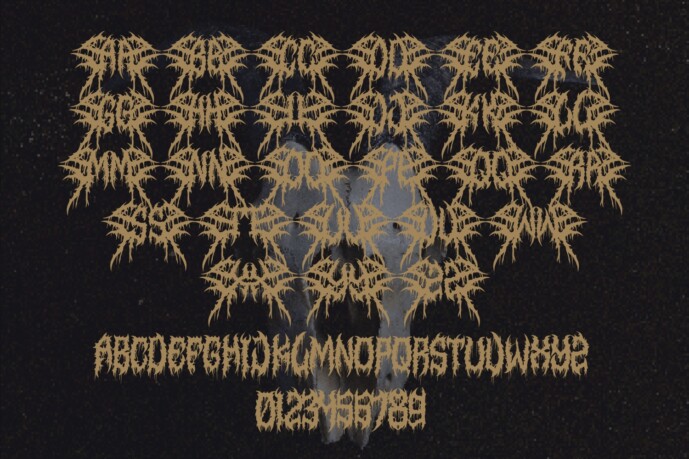 Morven Death Metal Font - Free Font