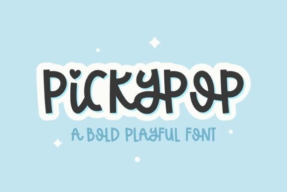 Pickypop Font - Free Font