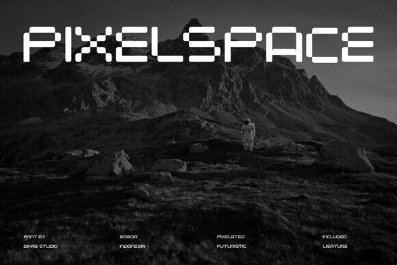 Pixel Space Font - Free Font