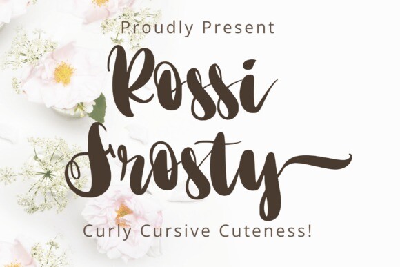 Rossi Frosty Font - Free Font