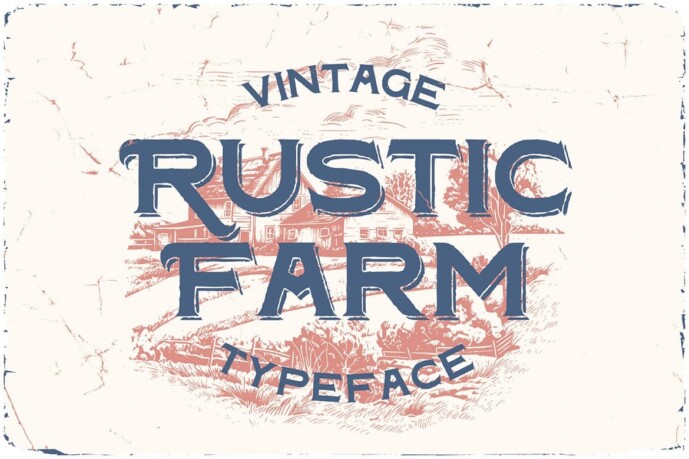 Rustic Farm Font - Free Font