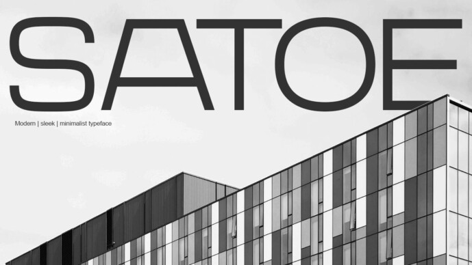 Satoe Font - Free Font