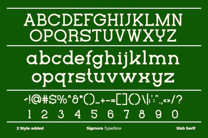 Sigmora Font - Free Font