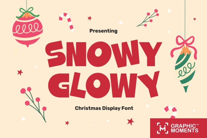 Snowy Glowy Font - Free Font