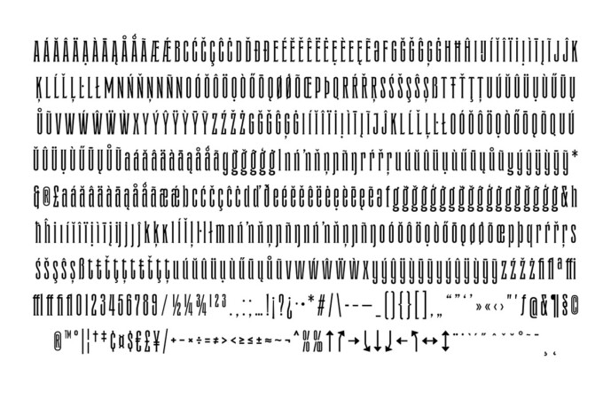 Tarow Flare Font - Free Font