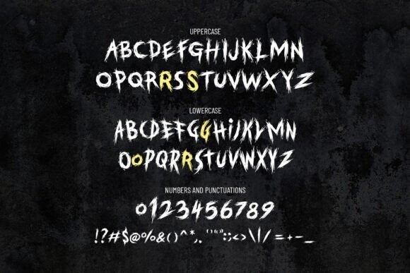 Trashed Display Font - Free Font