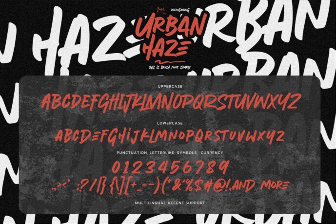 Urban Haze Font - Free Font