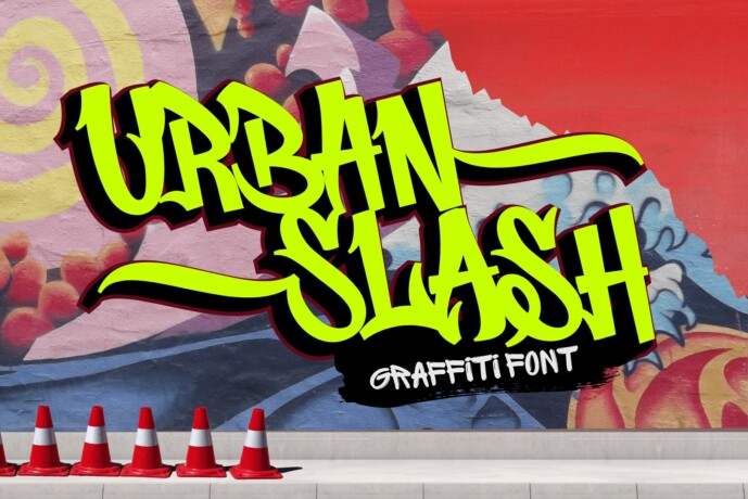 Urban Slash Font - Free Font