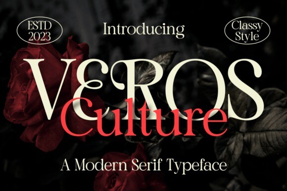 Veros Culture Font - Free Font