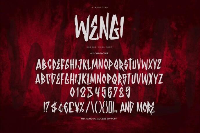 Wengi Font - Free Font