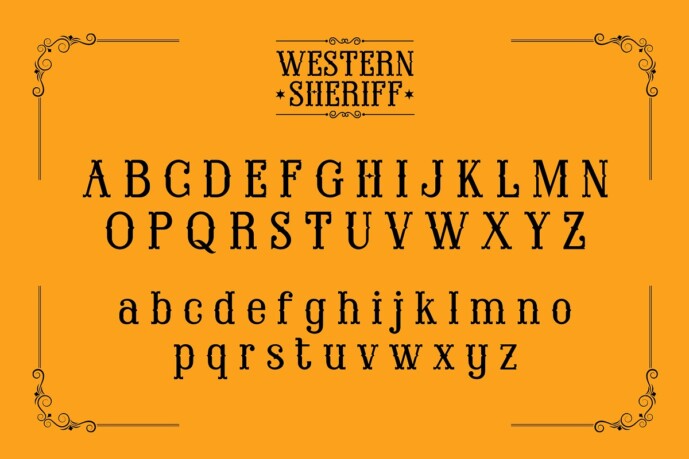 Western Sheriff Typeface - Free Font